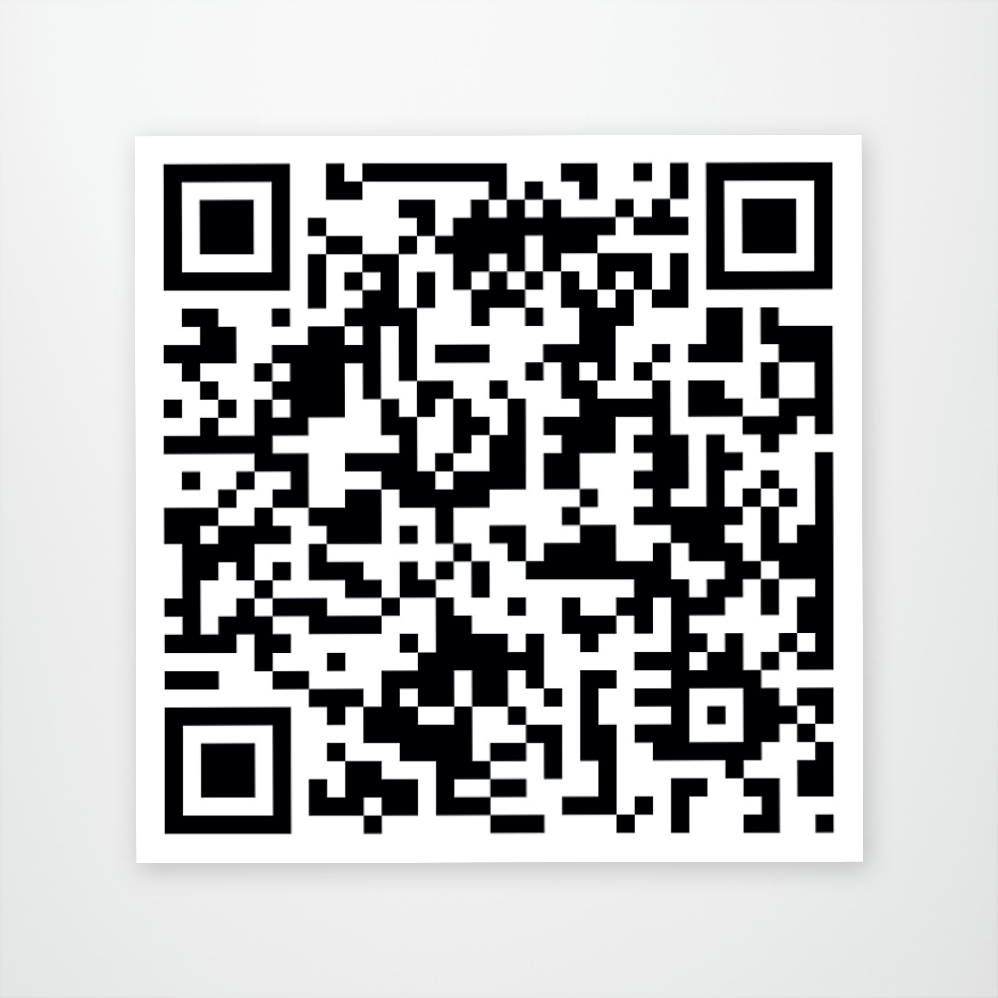 Rick Roll QR Code Sticker - Calendars.com