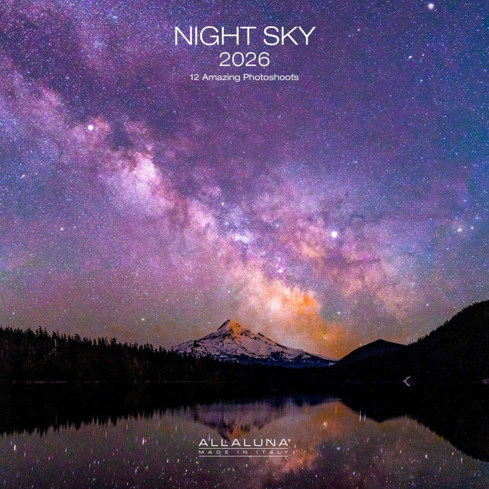 Night Sky 2026 Wall Calendar - Calendars.com