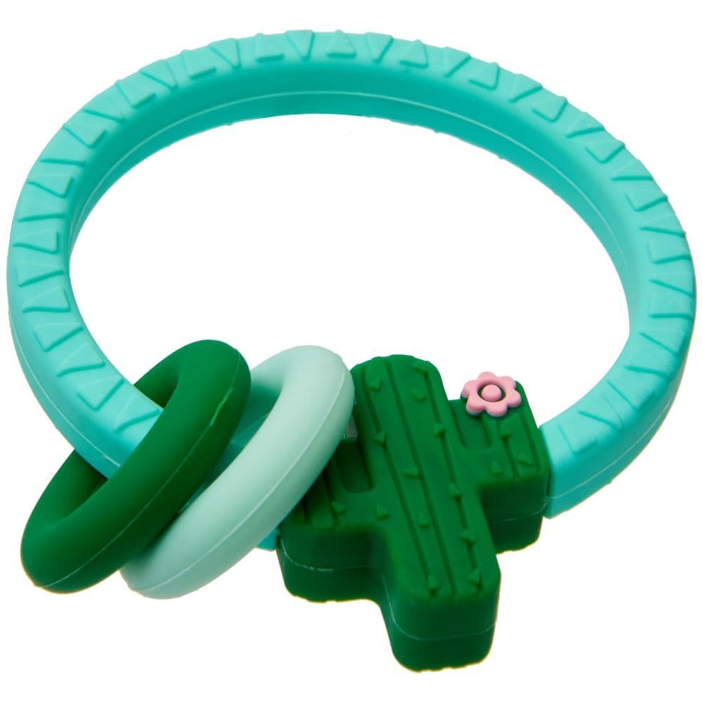 Silicone Teether Cactus Ring - Calendars.com