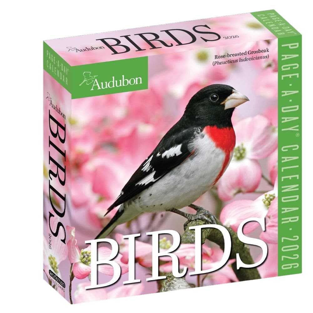 Audubon Birds 2026 Page-a-Day Desk Calendar - Calendars.com