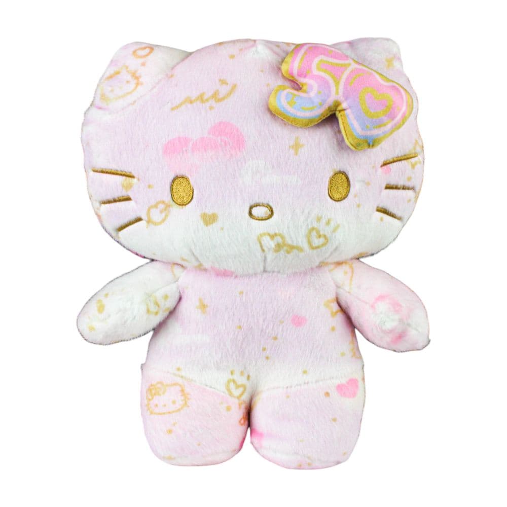 Hello Kitty 50th Anniversary 13 Inch Plush - Calendars.com