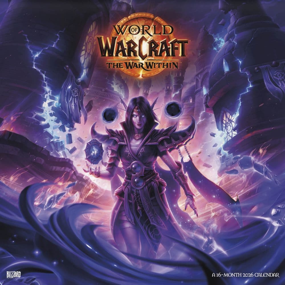 World of Warcraft 2026 Wall Calendar - Calendars.com