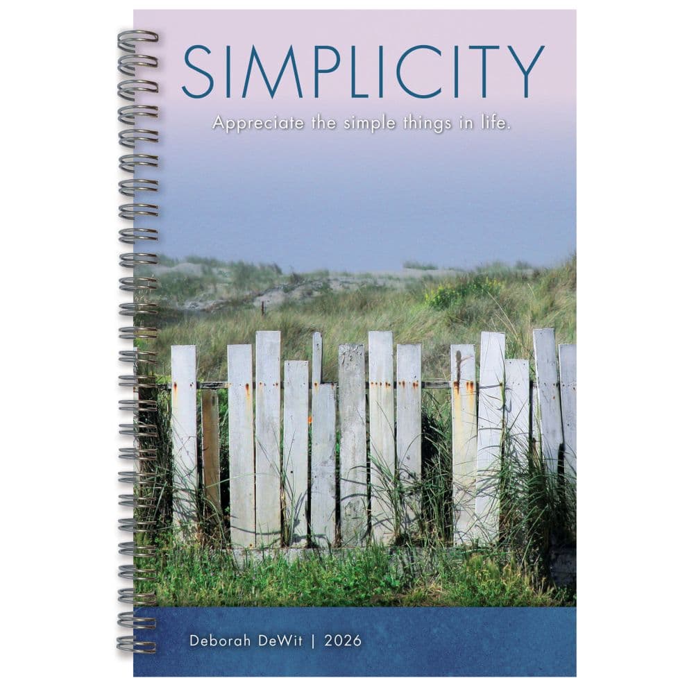Inspirations For Simpler Life 2026 Engagement Planner by Deborah Dewit ...