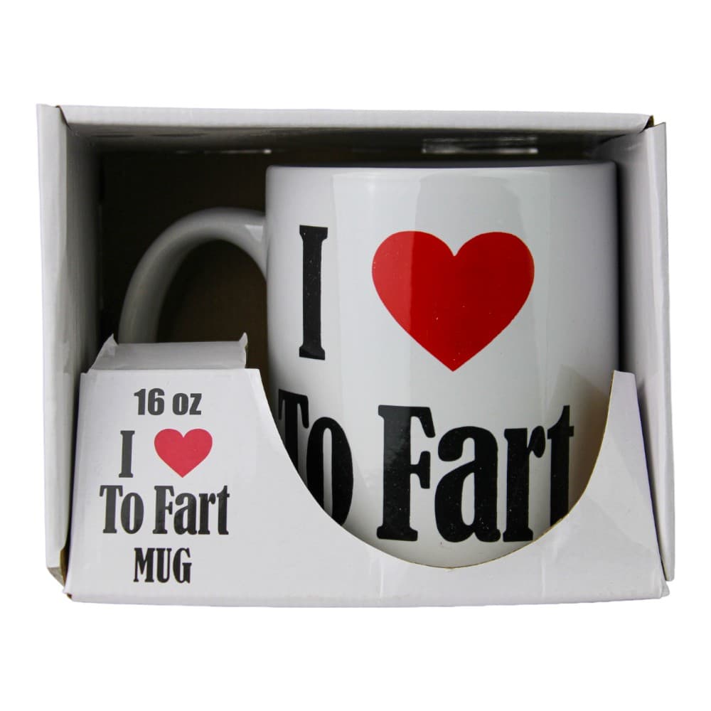 I Heart to Fart 16 Ounce Mug - Calendars.com