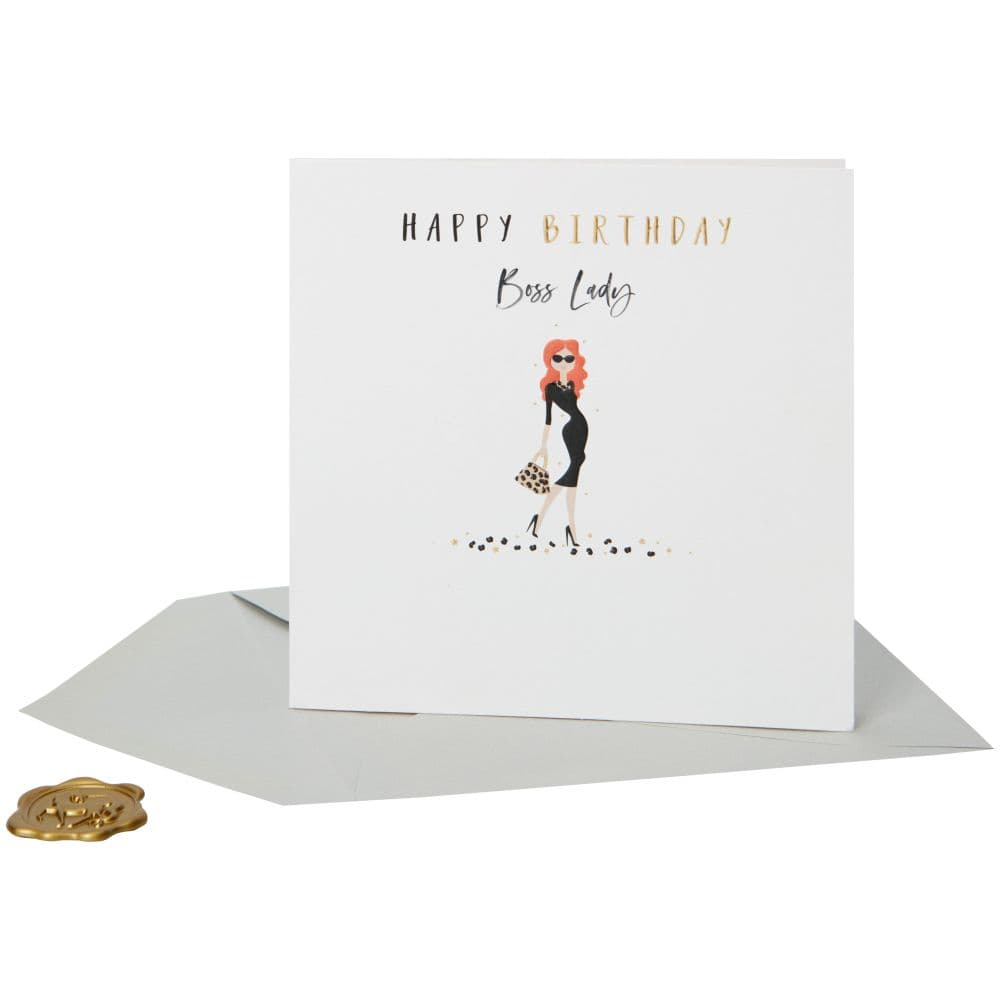 Boss Lady Birthday Card - NIQUEA.D - Calendars.com