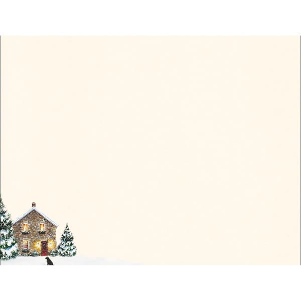 Nestled in the Pines Boxed Christmas Cards (18 pack) w/ Decorative Box ...