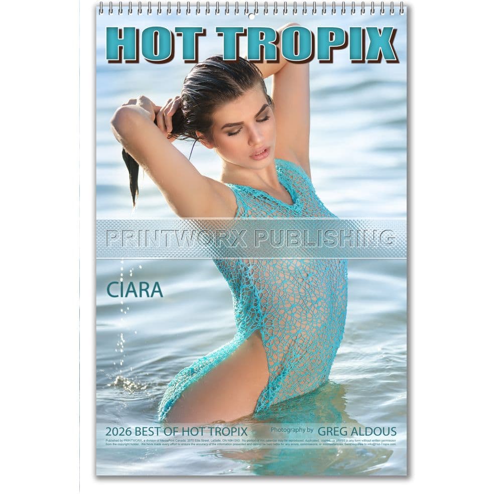 Best of the Hot Tropix 2026 Wall Calendar - Calendars.com