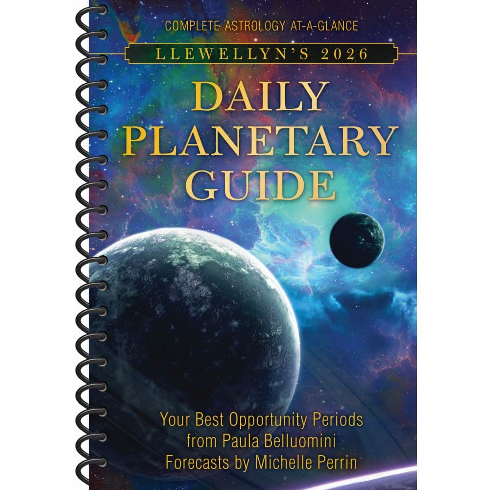 Llewellyns Daily Planetary Guide 2026 Planner - Calendars.com