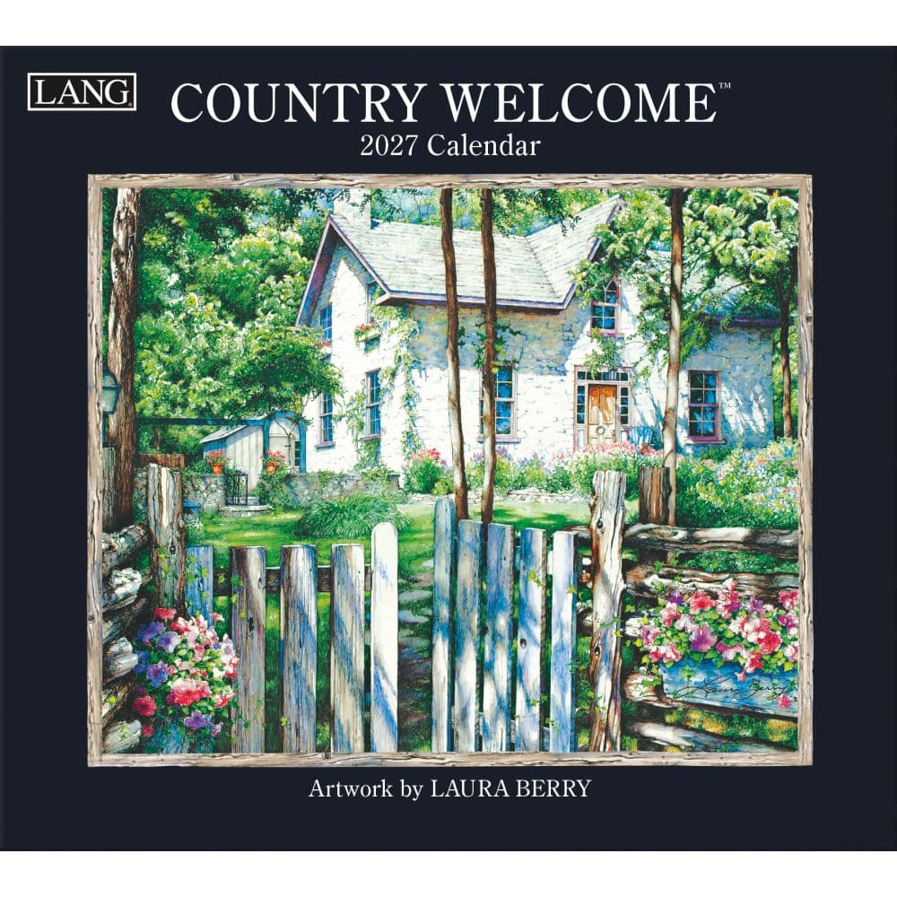 Country Welcome 2027 Wall Calendar by Laura Berry - Calendars.com