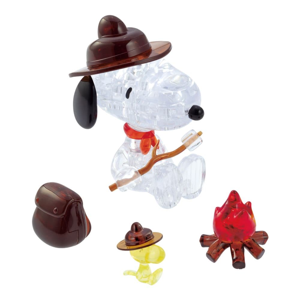 3D Snoopy Campfire Puzzle - Calendars.com