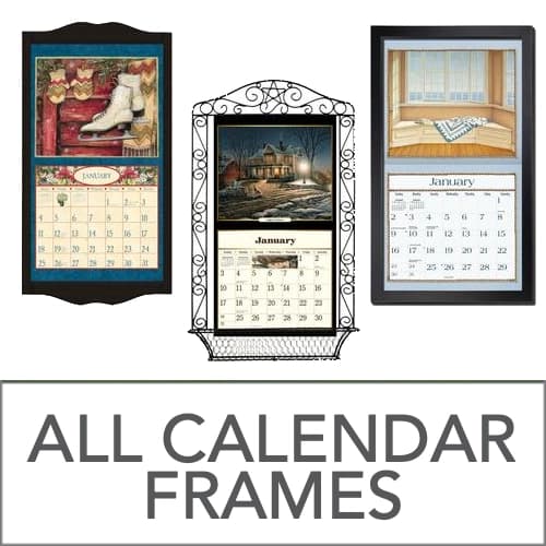 Wrought Iron Calendar Frames Product | NEWEL PROPS