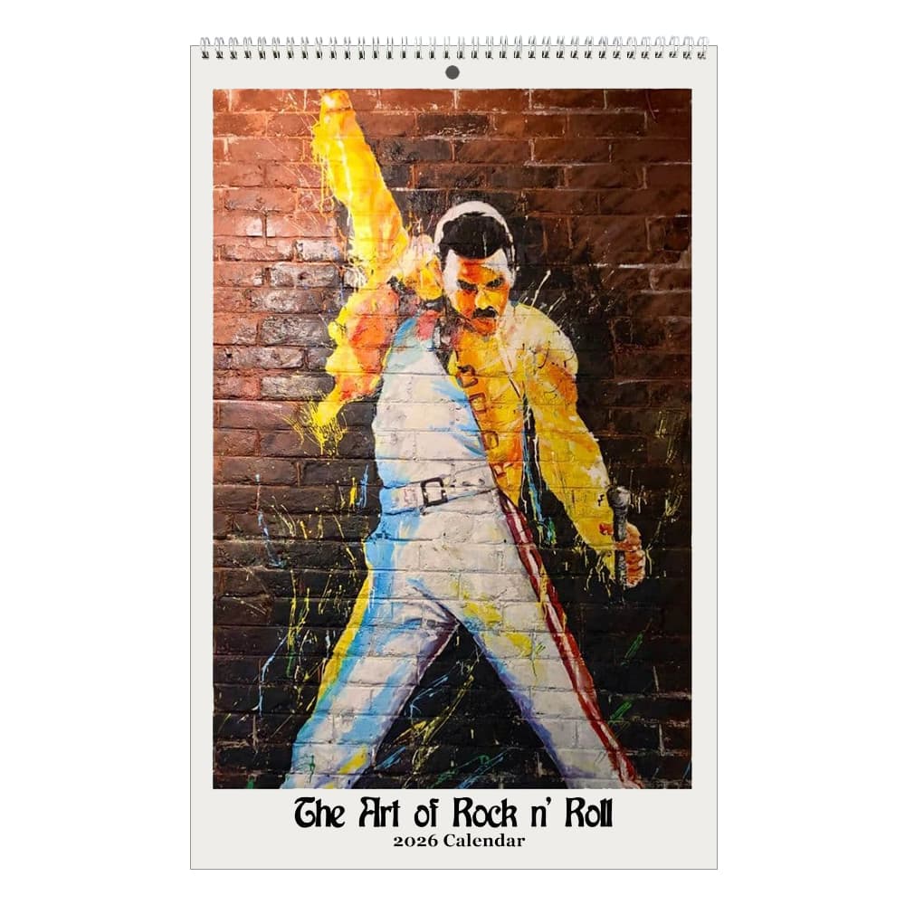 Art Of Rock And Roll Wall - Calendars.com