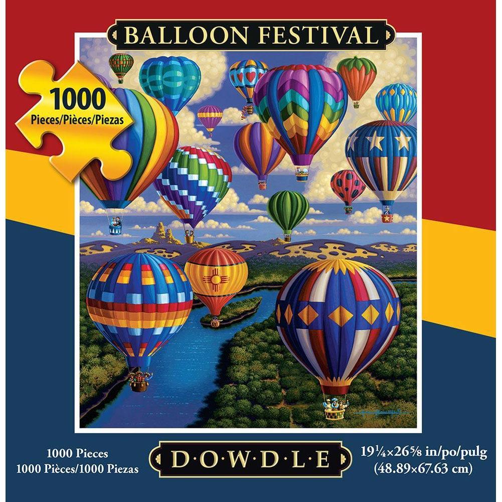 Balloon Festival 1000 Piece Puzzle - Calendars.com