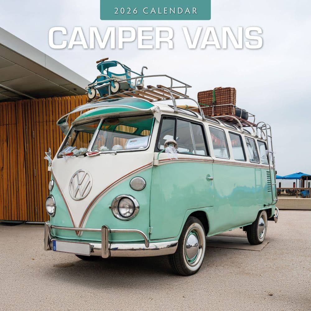 Camper Vans Wall (REDROB) - Calendars.com
