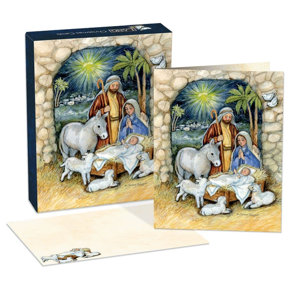 Nativity Boxed Christmas Cards - Calendars.com
