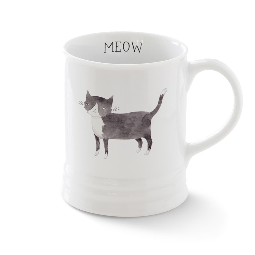 Cat’s Meow Grey Mug - Calendars.com