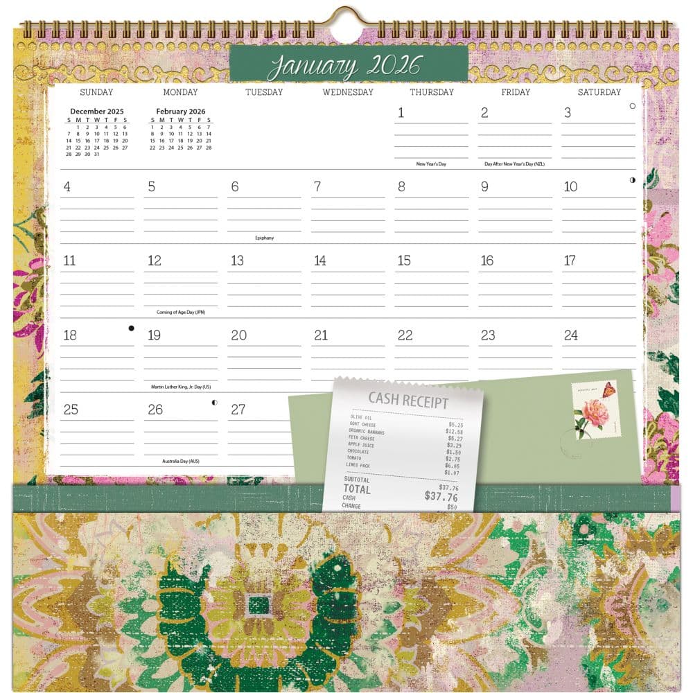 2026 Pocket Calendar Farm Fresh 2026 Note Nook 2026 Wall Calendar Wsbl ...