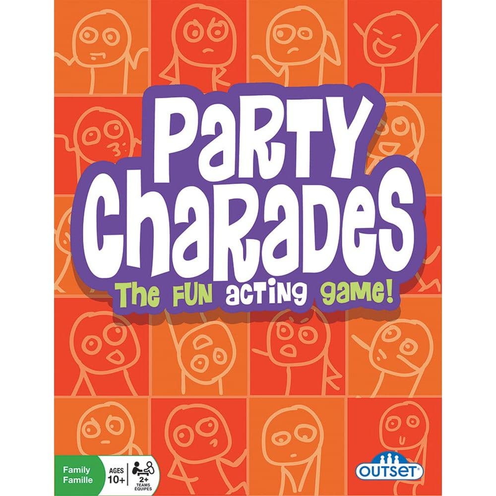 Party Charades Game - Calendars.com