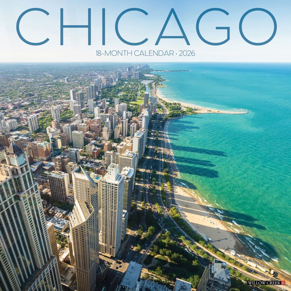 Chicago 2026 Wall Calendar - Calendars.com