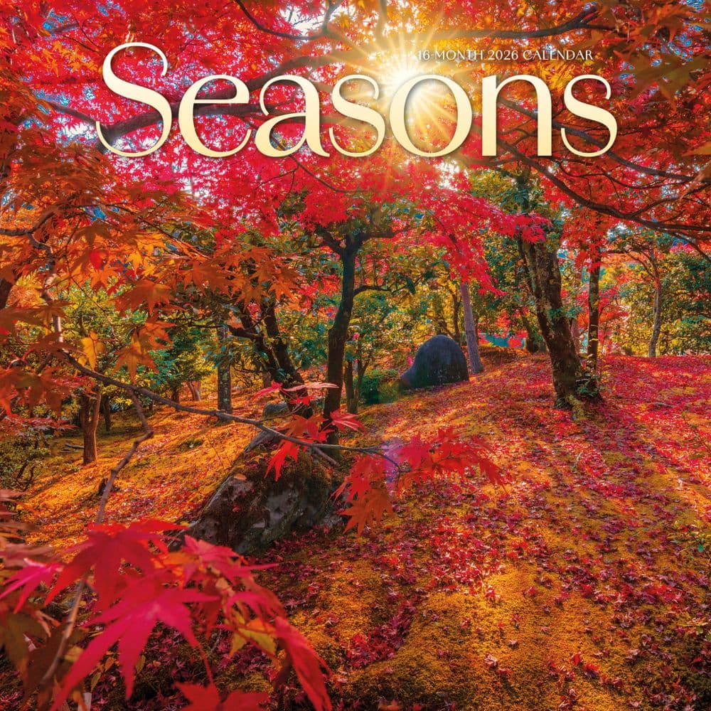 Seasons 2026 Wall Calendar - Calendars.com