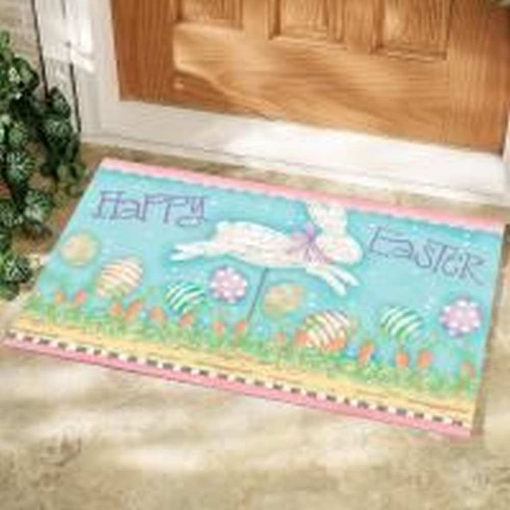 Easter Bunny Doormat by LoriLynn Simms - Calendars.com