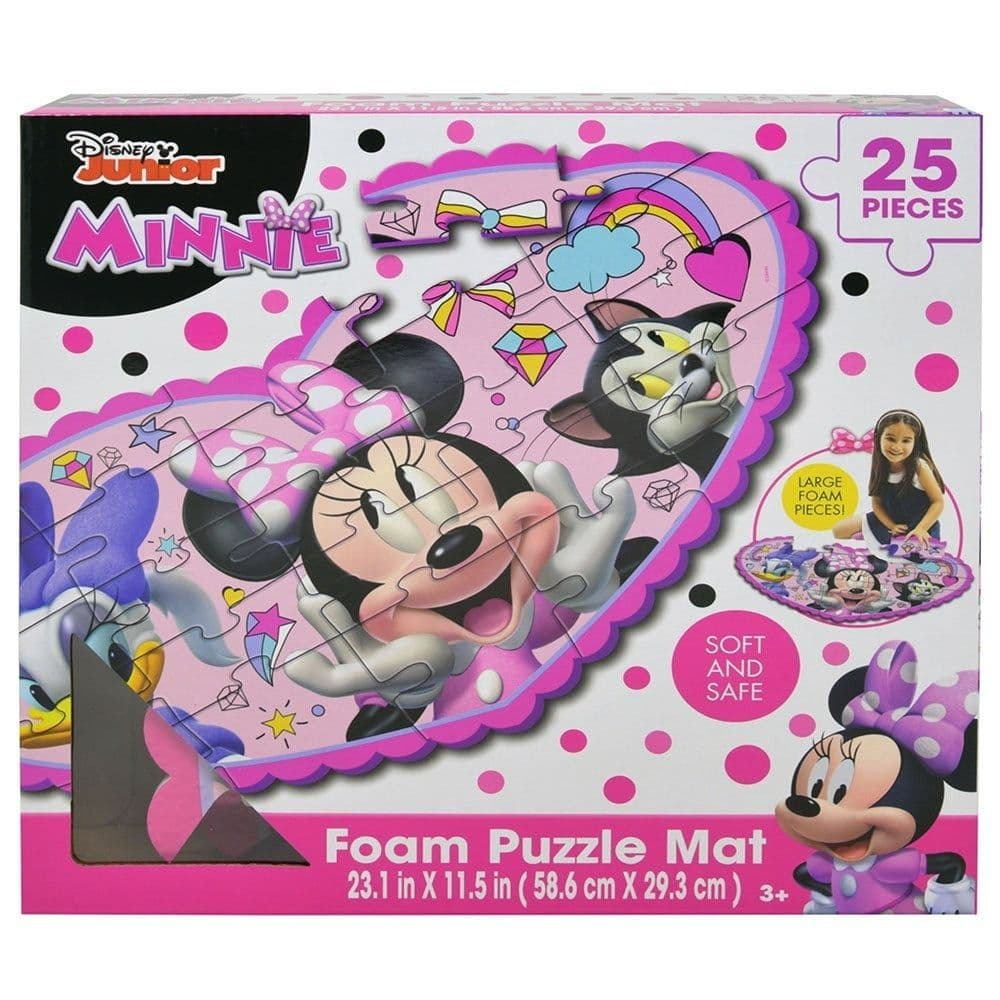 Minnie 25 Piece Foam Puzzle Mat - Calendars.com