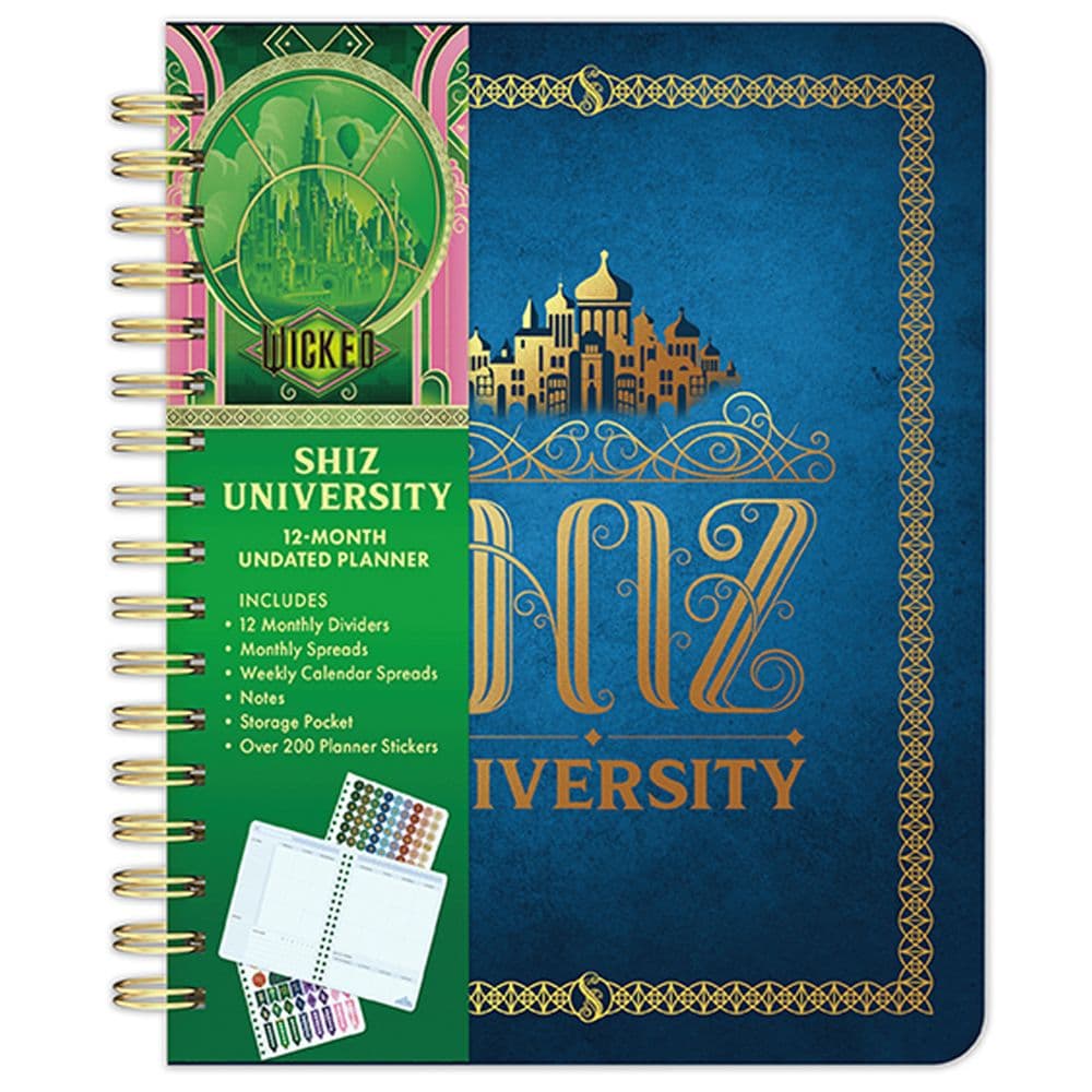Wicked Shiz University Undated Planner - Calendars.com