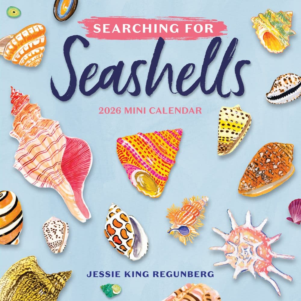 Searching for Seashells Mini - Calendars.com