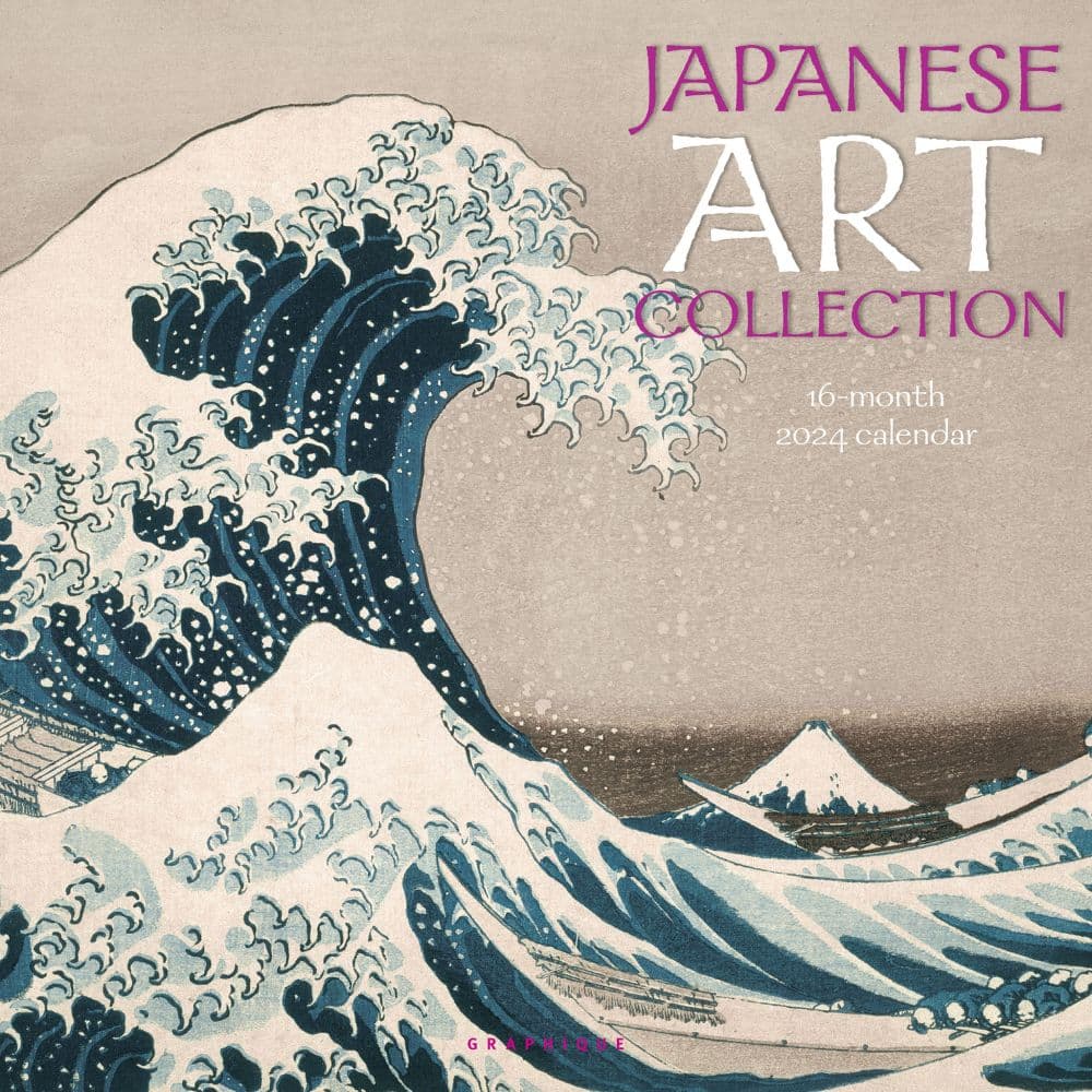 Japanese Woodblock Print Calendar
