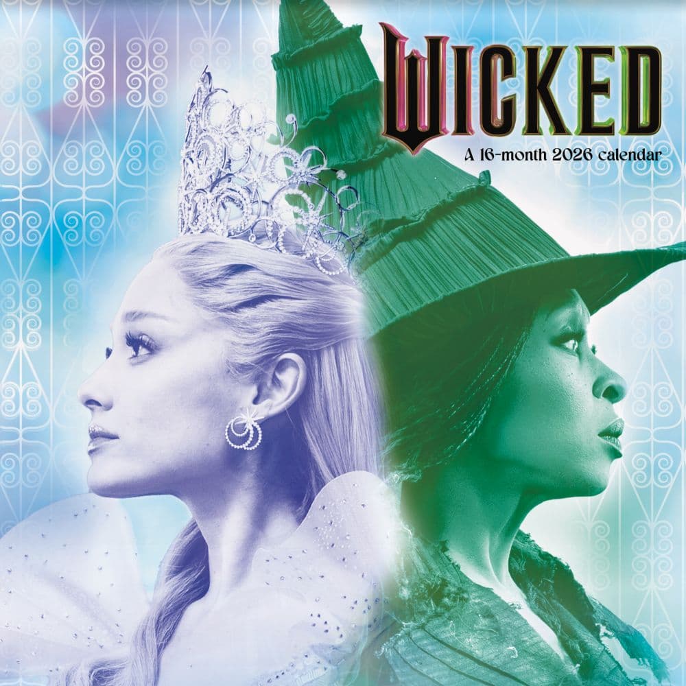 Wicked Movie 2026 Wall Calendar - Calendars.com