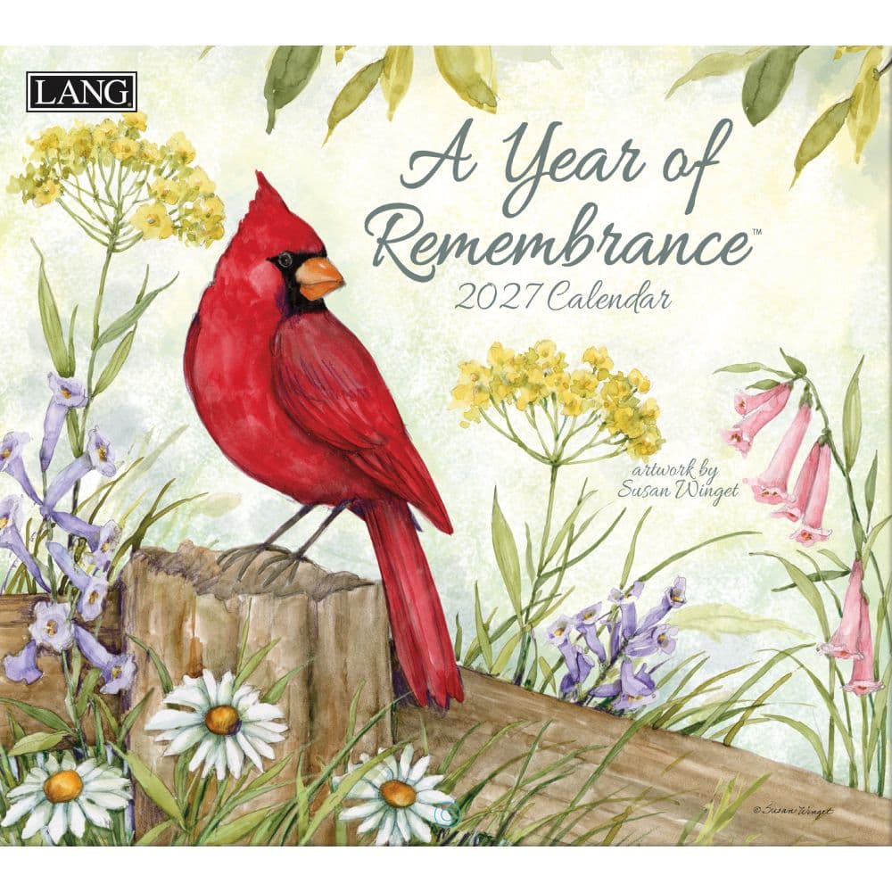 Year of Remembrance 2027 Wall Calendar by Susan Winget - Calendars.com
