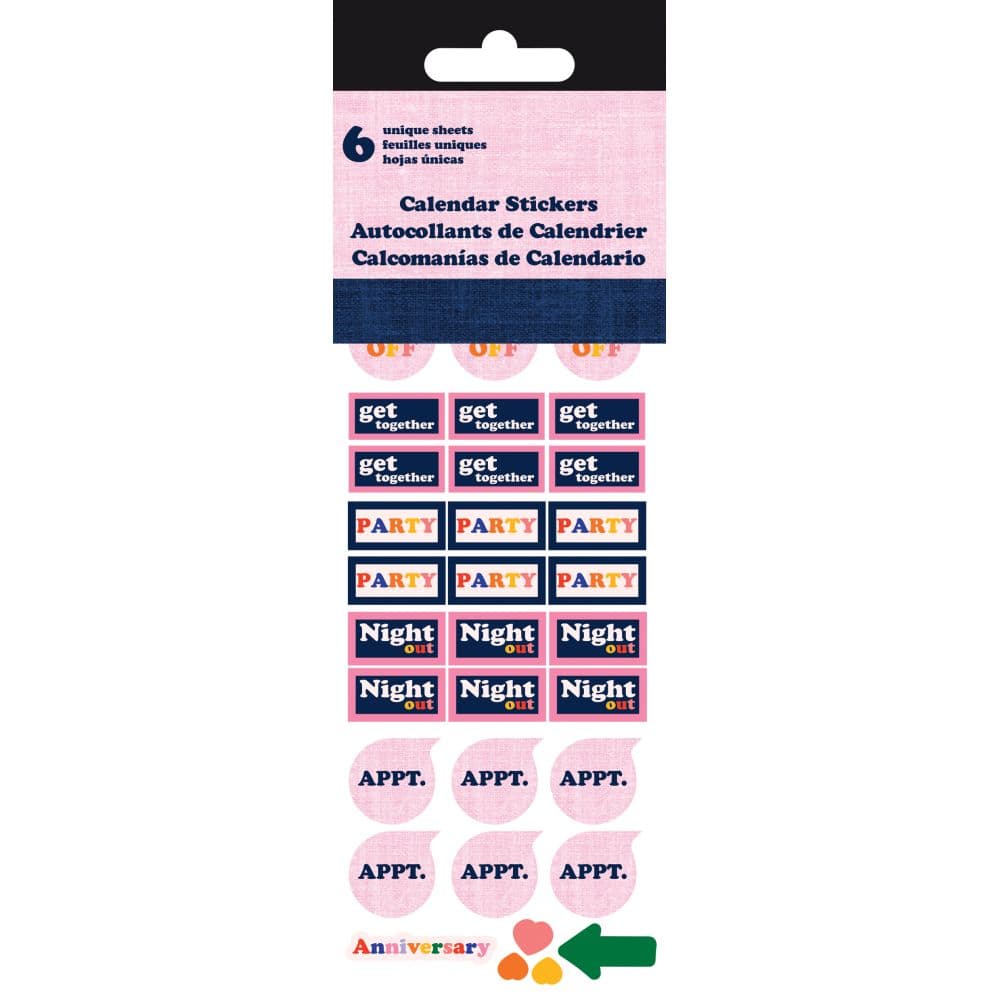 Everyday Sass Calendar Stickers - Calendars.com