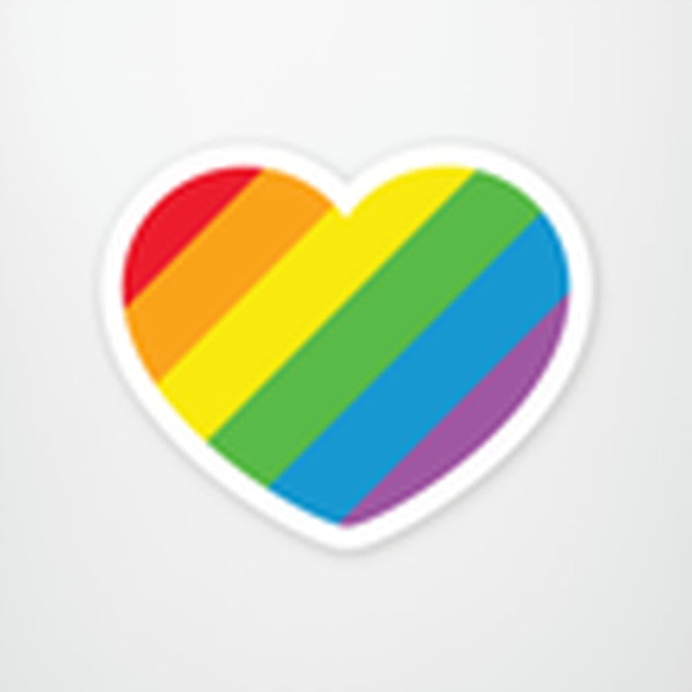 Pride Heart Sticker - Calendars.com