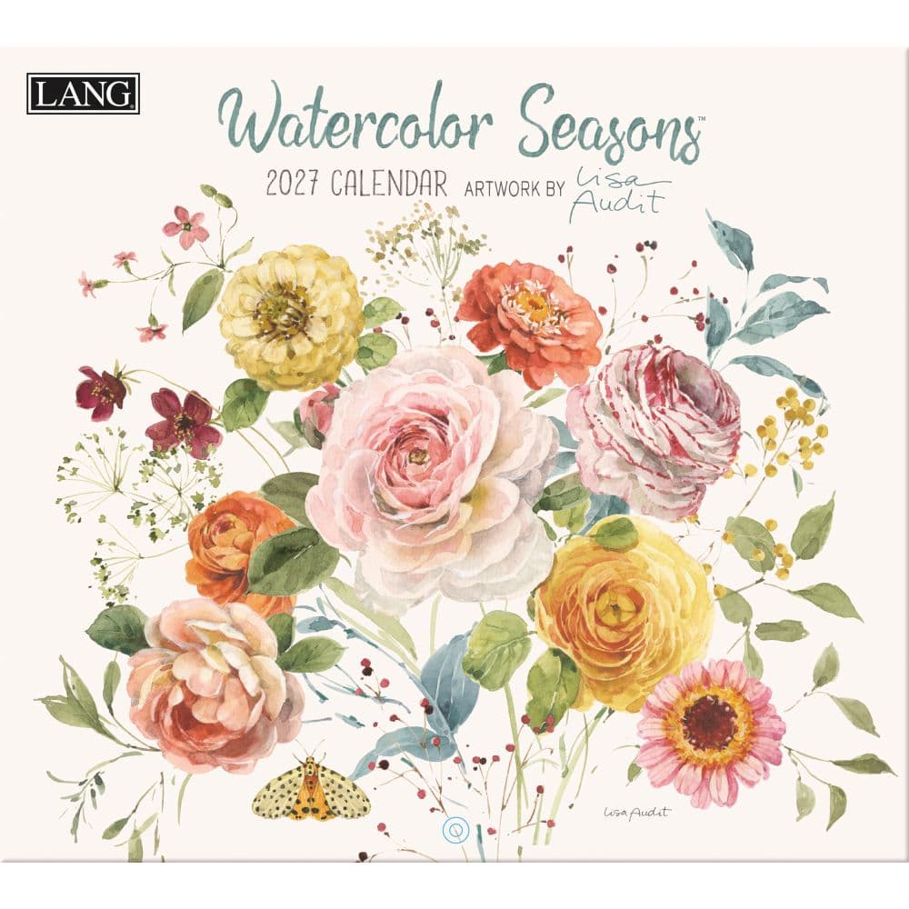 Watercolor Seasons 2027 Wall Calendar by Lisa Audit - calendars-com | AFNZ