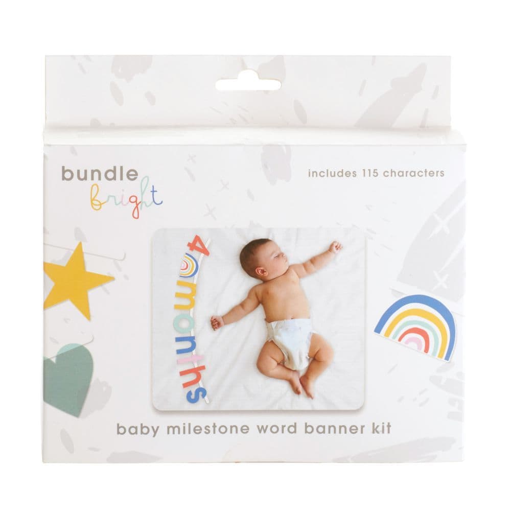 Milestone Letter Banner Kit - Calendars.com