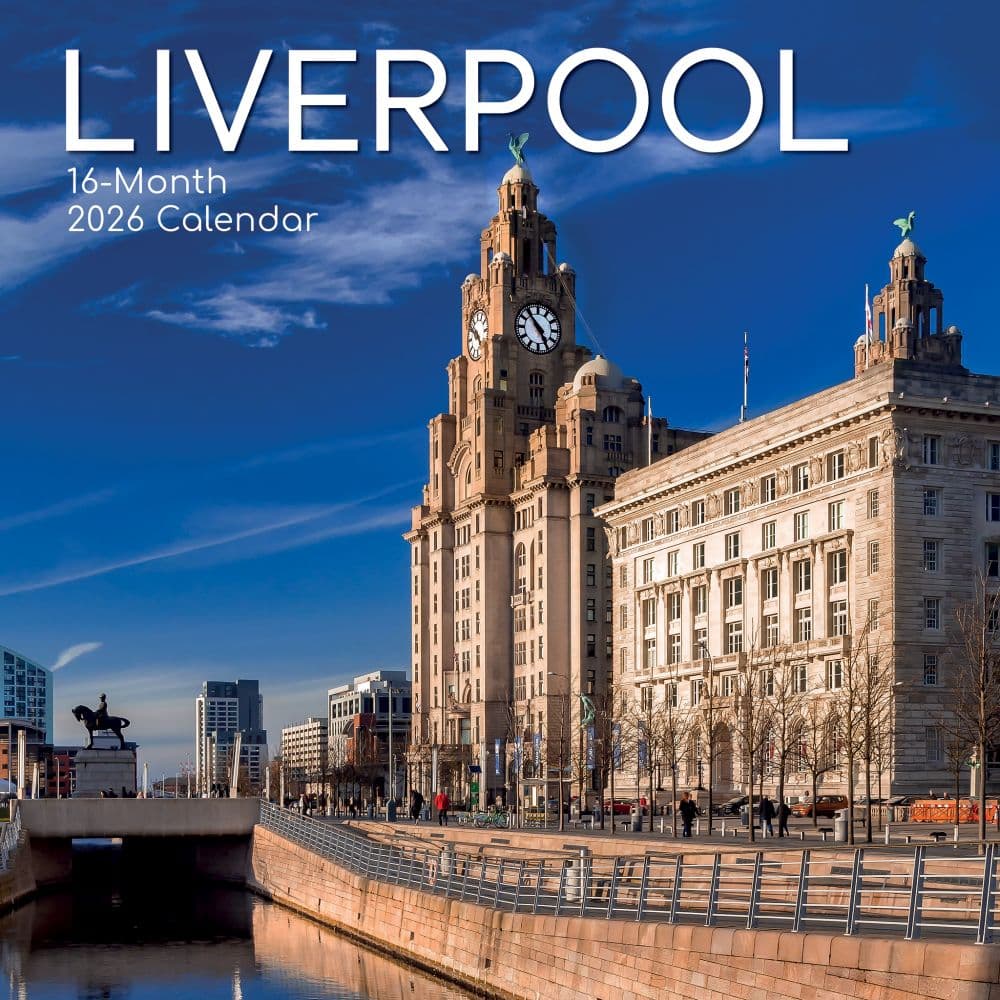 Liverpool 2026 Wall Calendar - Calendars.com