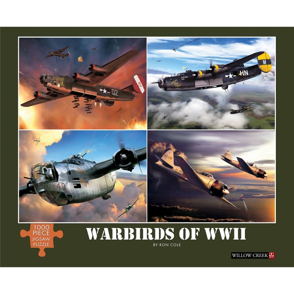 Warbirds Of World War II 1000 Piece Puzzle - Calendars.com