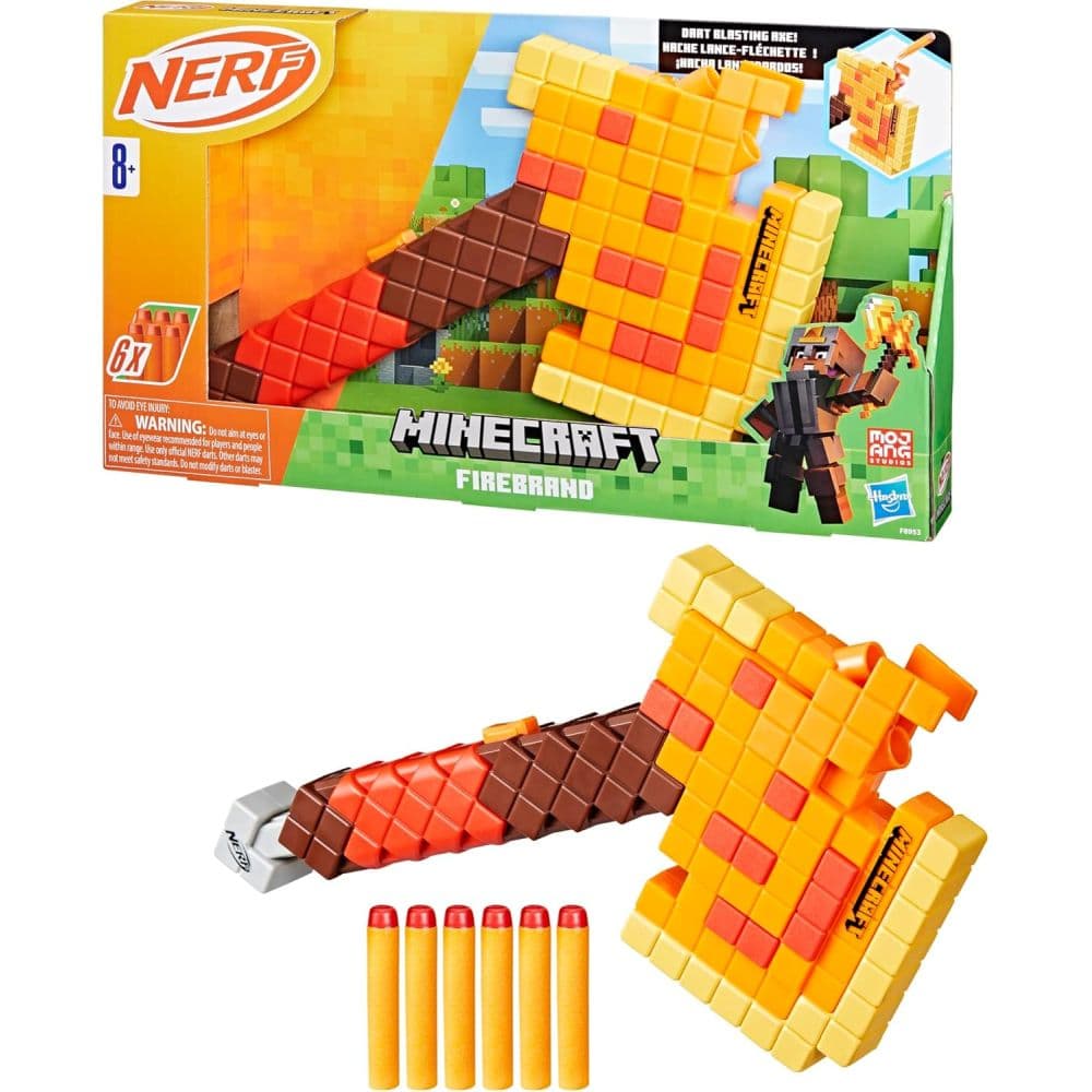 Nerf Minecraft Firebrand - Calendars.com