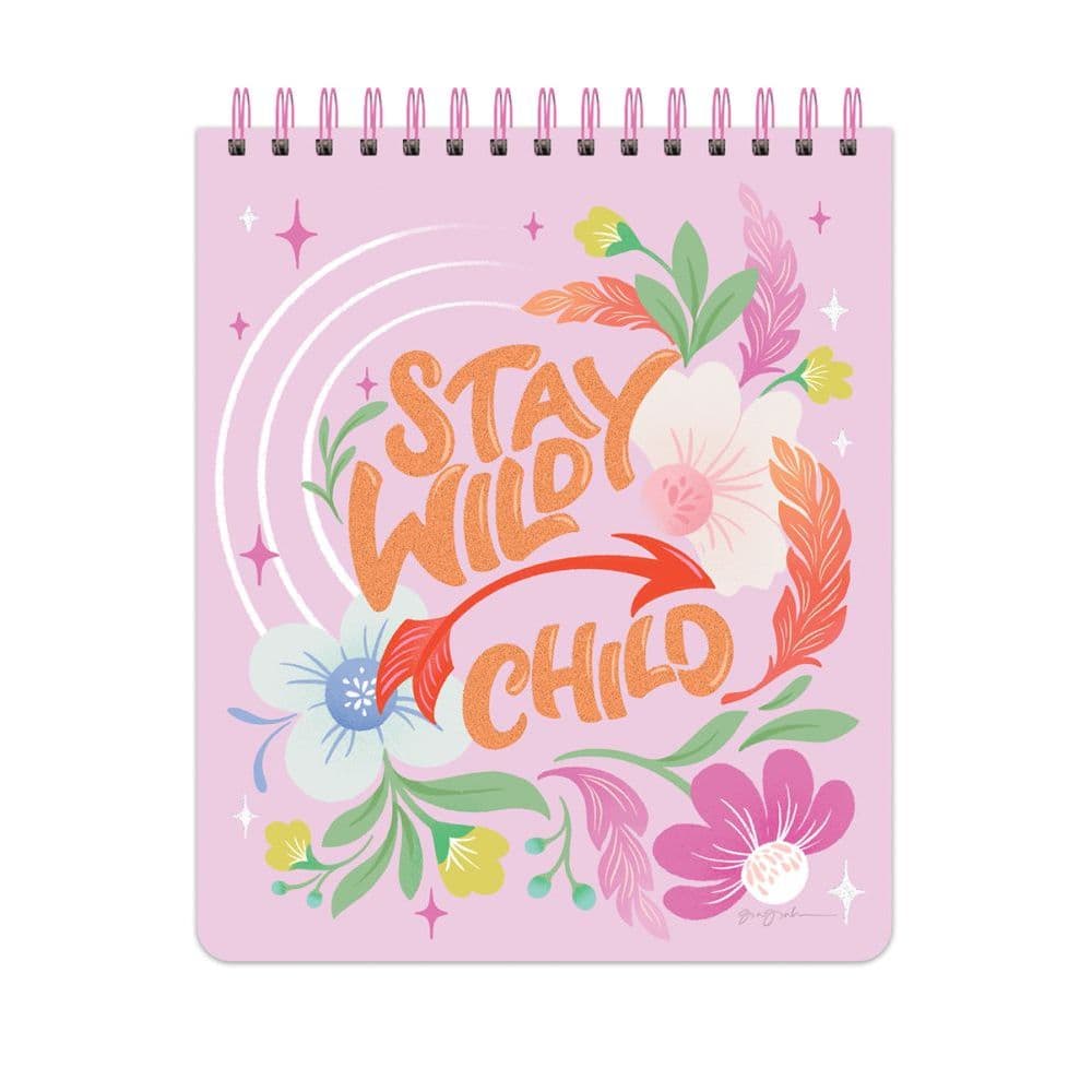 Glitter Sparkle Spiral Pocket Notepad - Calendars.com