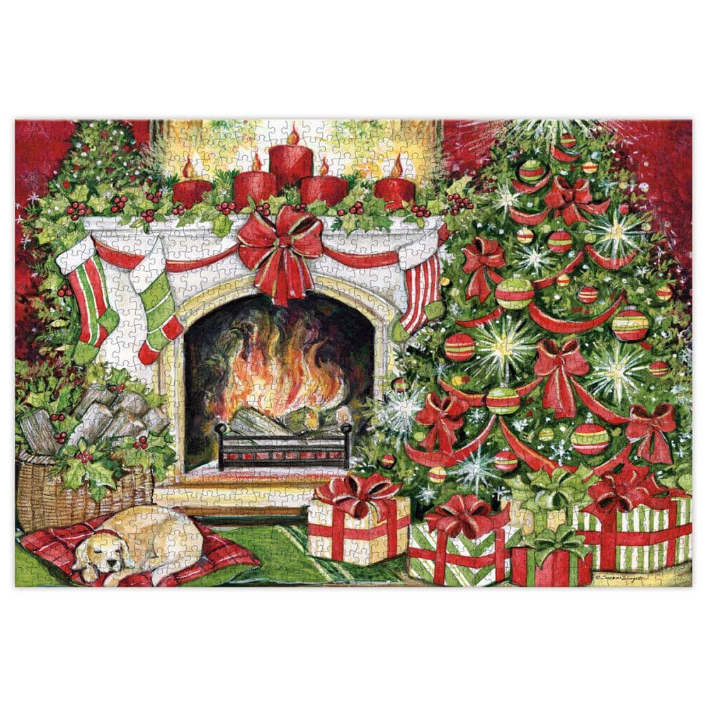 Christmas Warmth 1000 Piece Puzzle by Susan Winget - Calendars.com