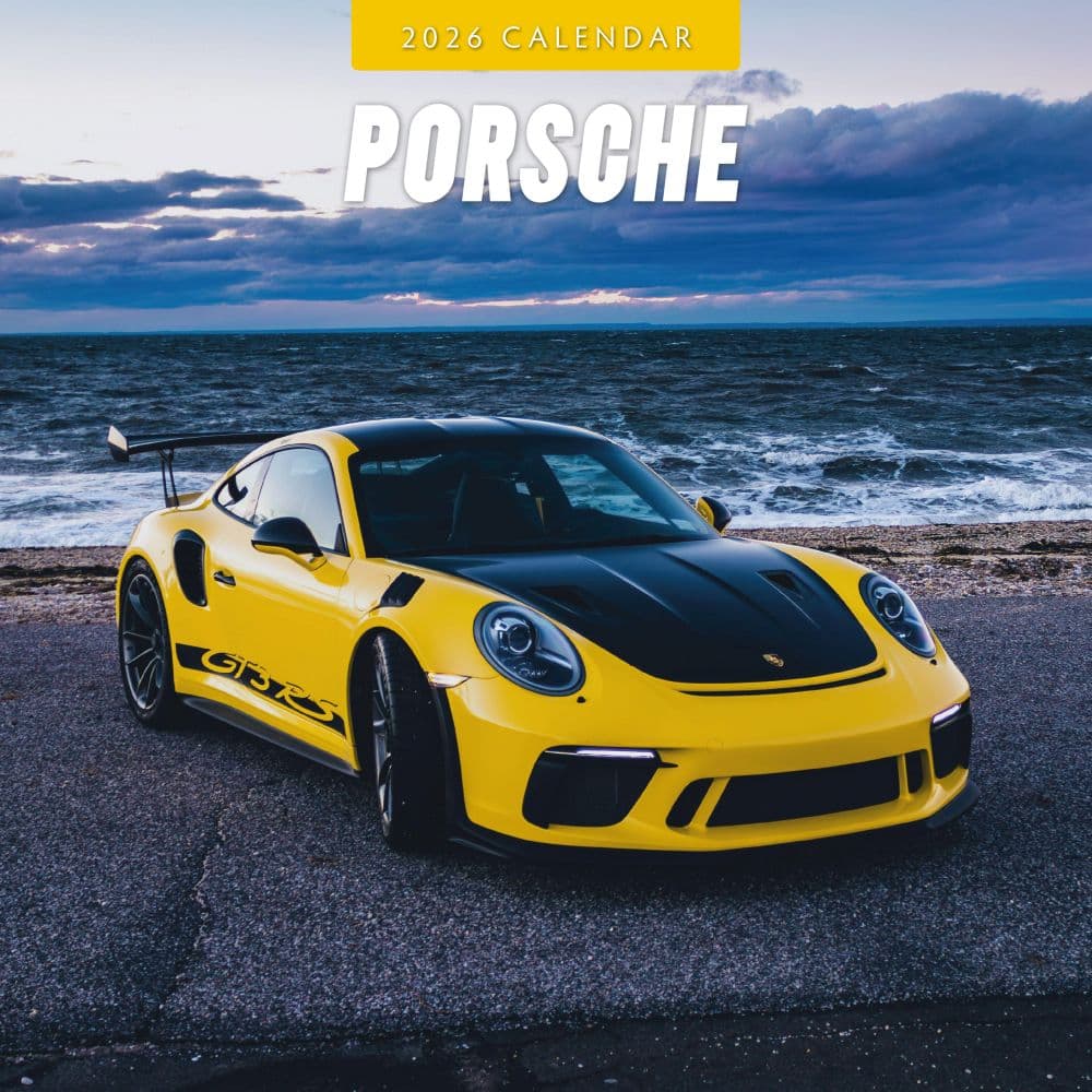 Porsche Wall (REDROB) - Calendars.com