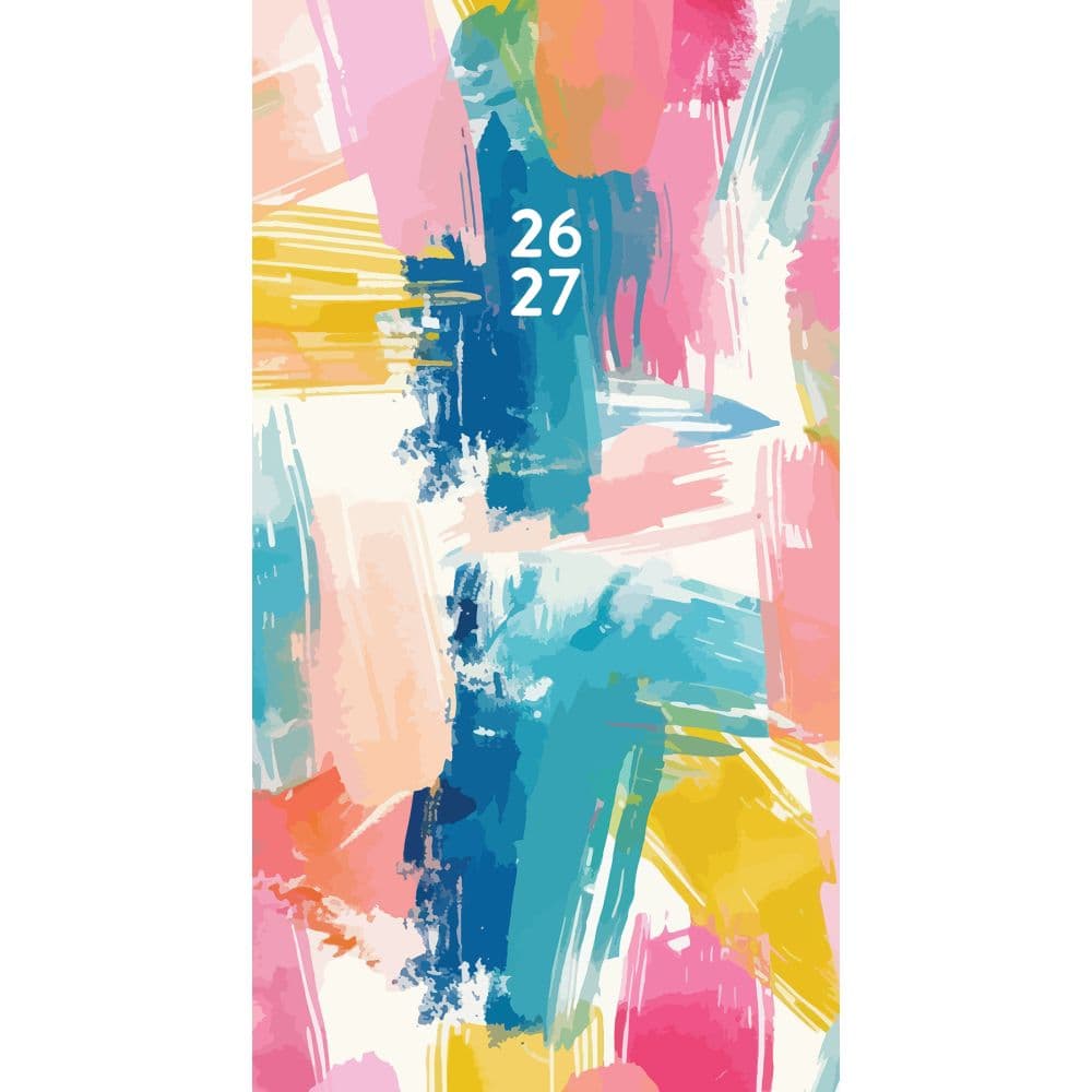 Painted Pastel Month 2026 Pocket Planner - Calendars.com
