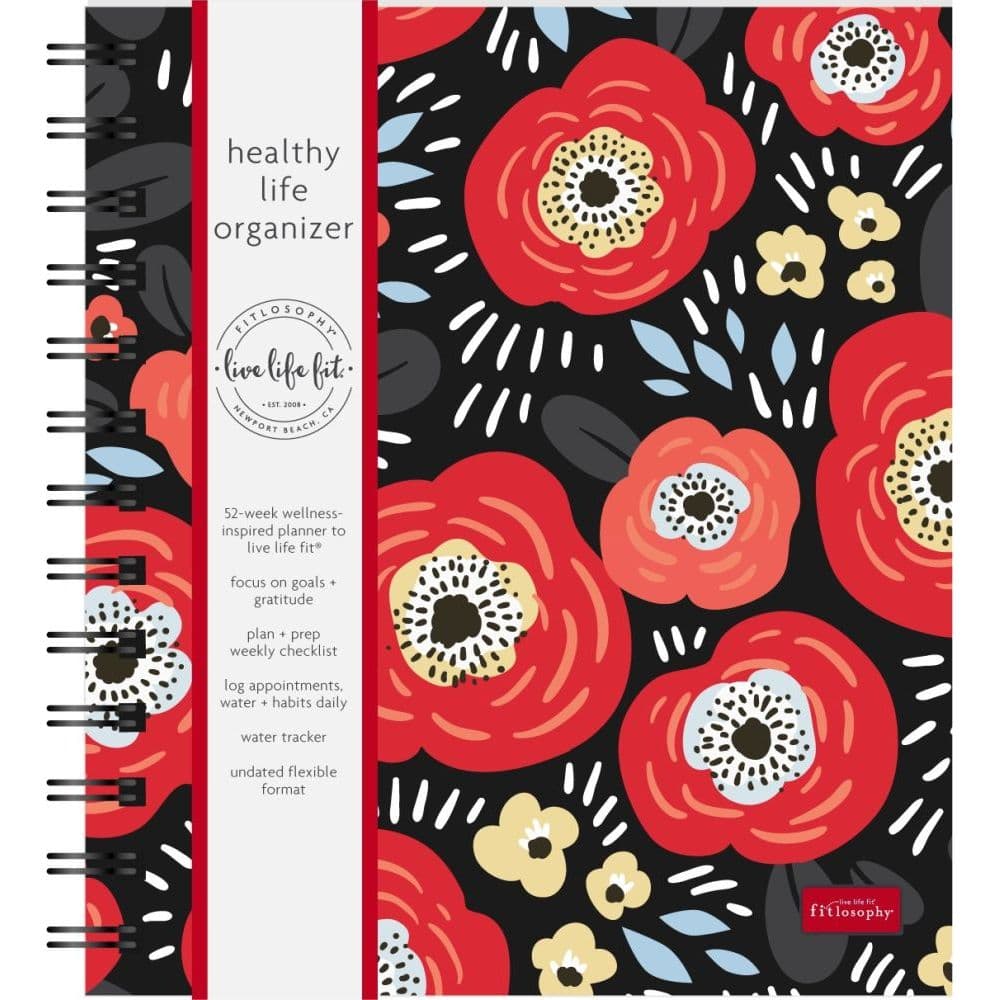 Weekly Undated Planner Floral - Calendars.com