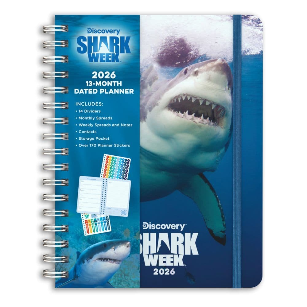 Shark Week 2026 Planner - Calendars.com