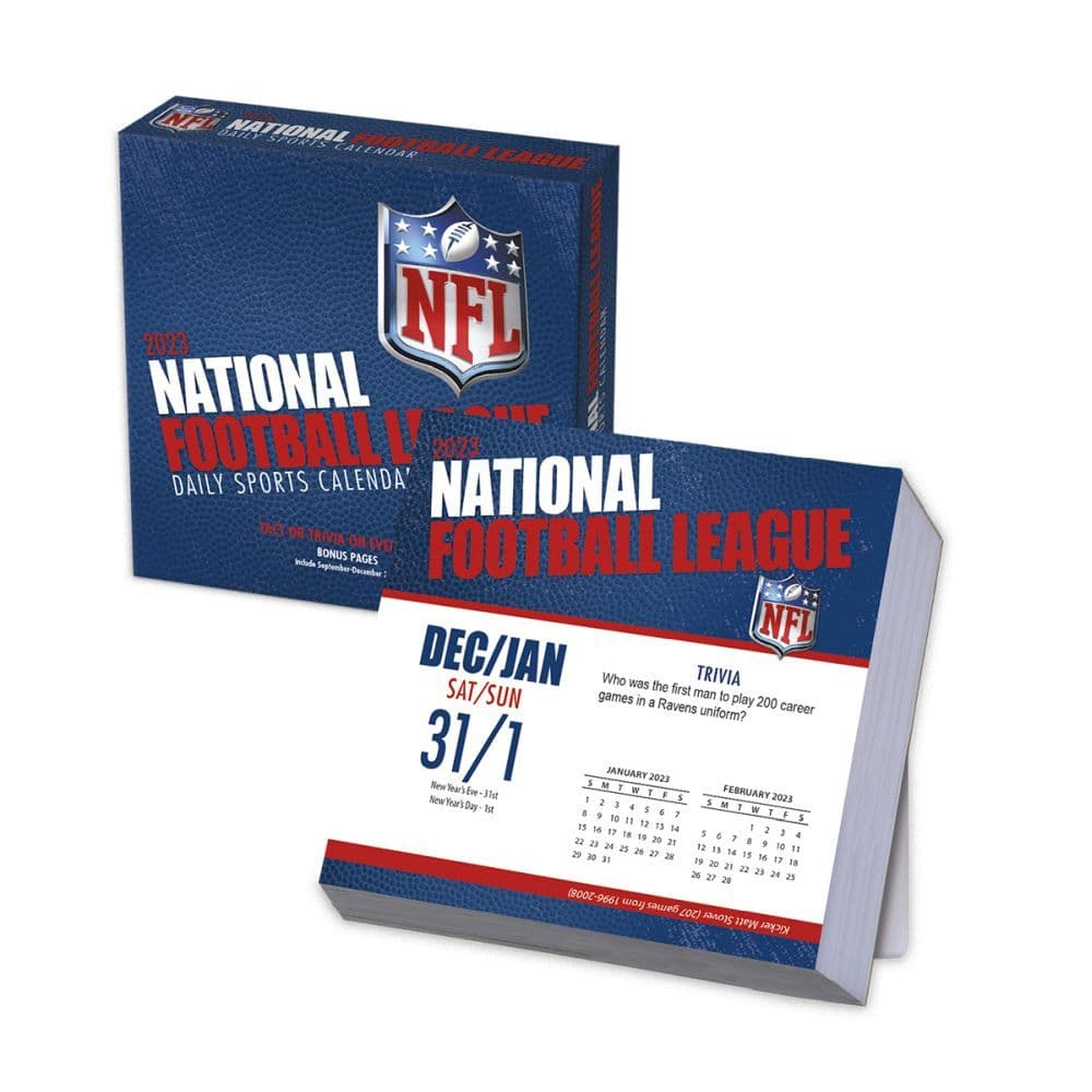 NFL Football 2023 Calendars