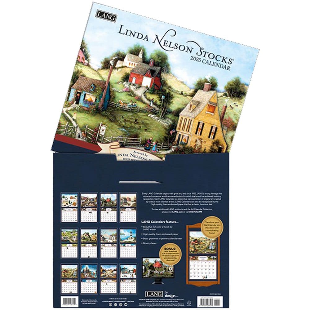 Lang 2025 Calendars LANG Lang Folk Artu2122 2025 Wall Calendar ...