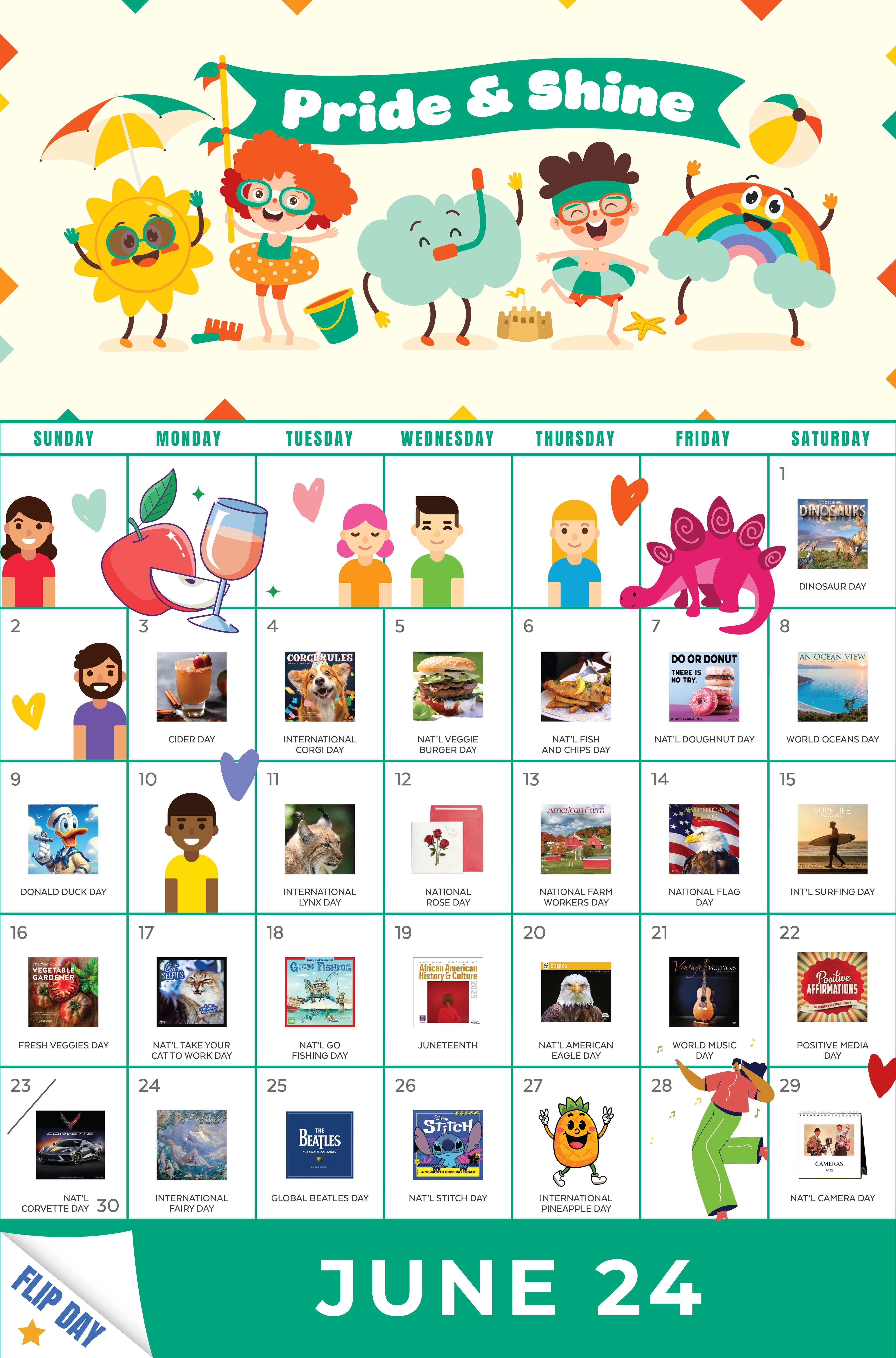 Flip Day - Calendars.com